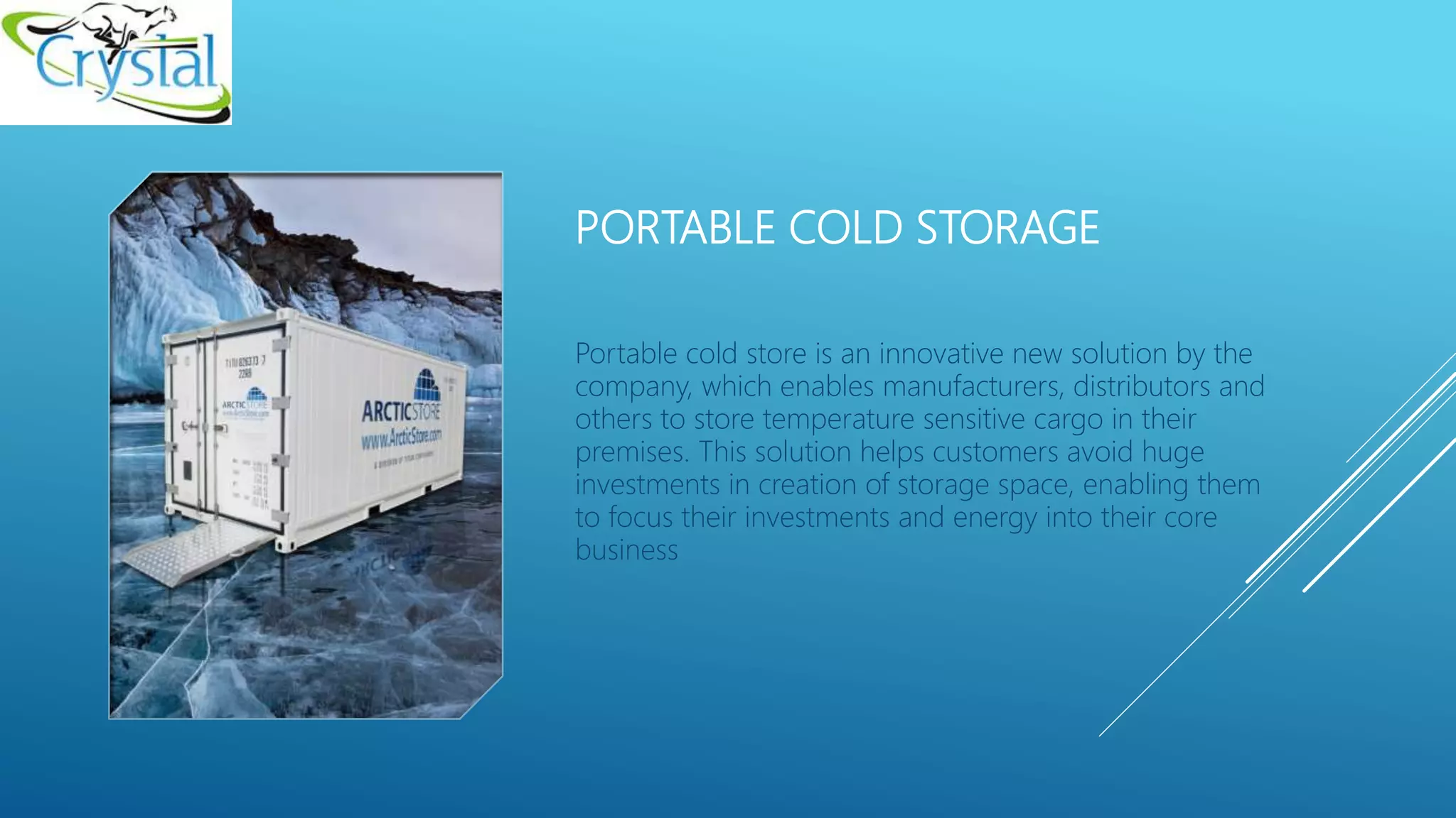 Crystal group cold stoage | PPT