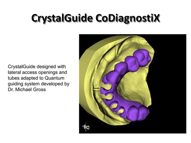 Crystal guide codiagnostix workflow | PPT