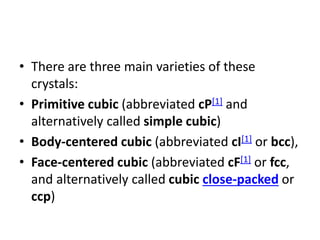 Crystal habit | PPTX