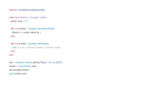 Crystal internals (part 1) | PDF