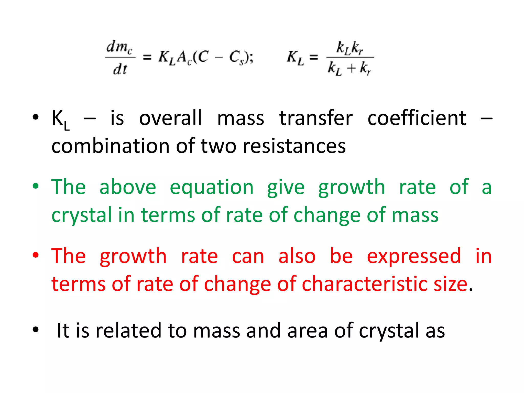 Crystalization (Mass Transfer) | PPTX