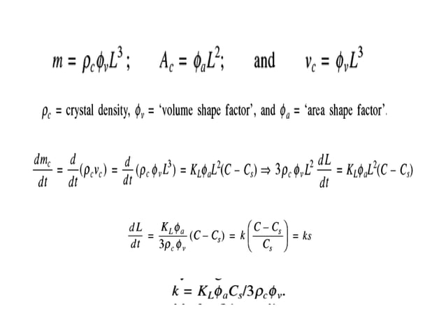 Crystalization (Mass Transfer) | PPTX | Chemistry | Science