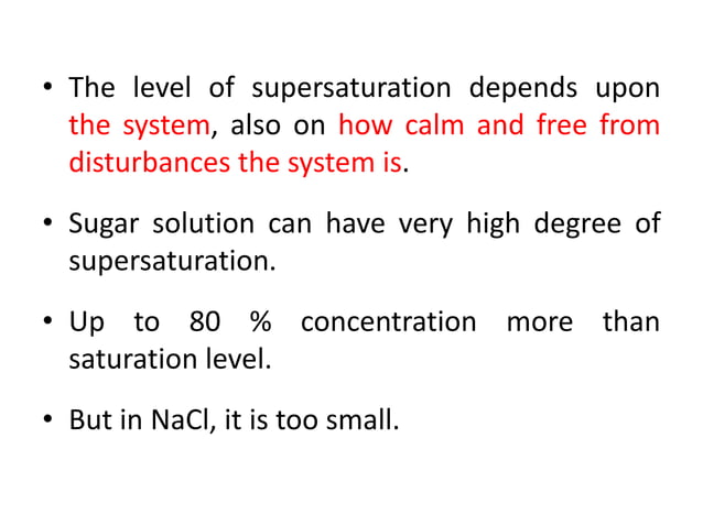 Crystalization (Mass Transfer) | PPTX | Chemistry | Science