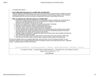 Crystalline silica exposure in the construction industry | PDF