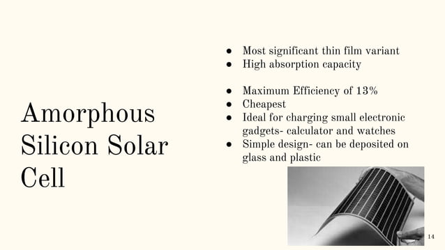 Crystalline Silicon Solar Cells.pptx | Physics | Science