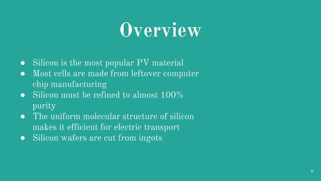 Crystalline Silicon Solar Cells.pptx | Physics | Science