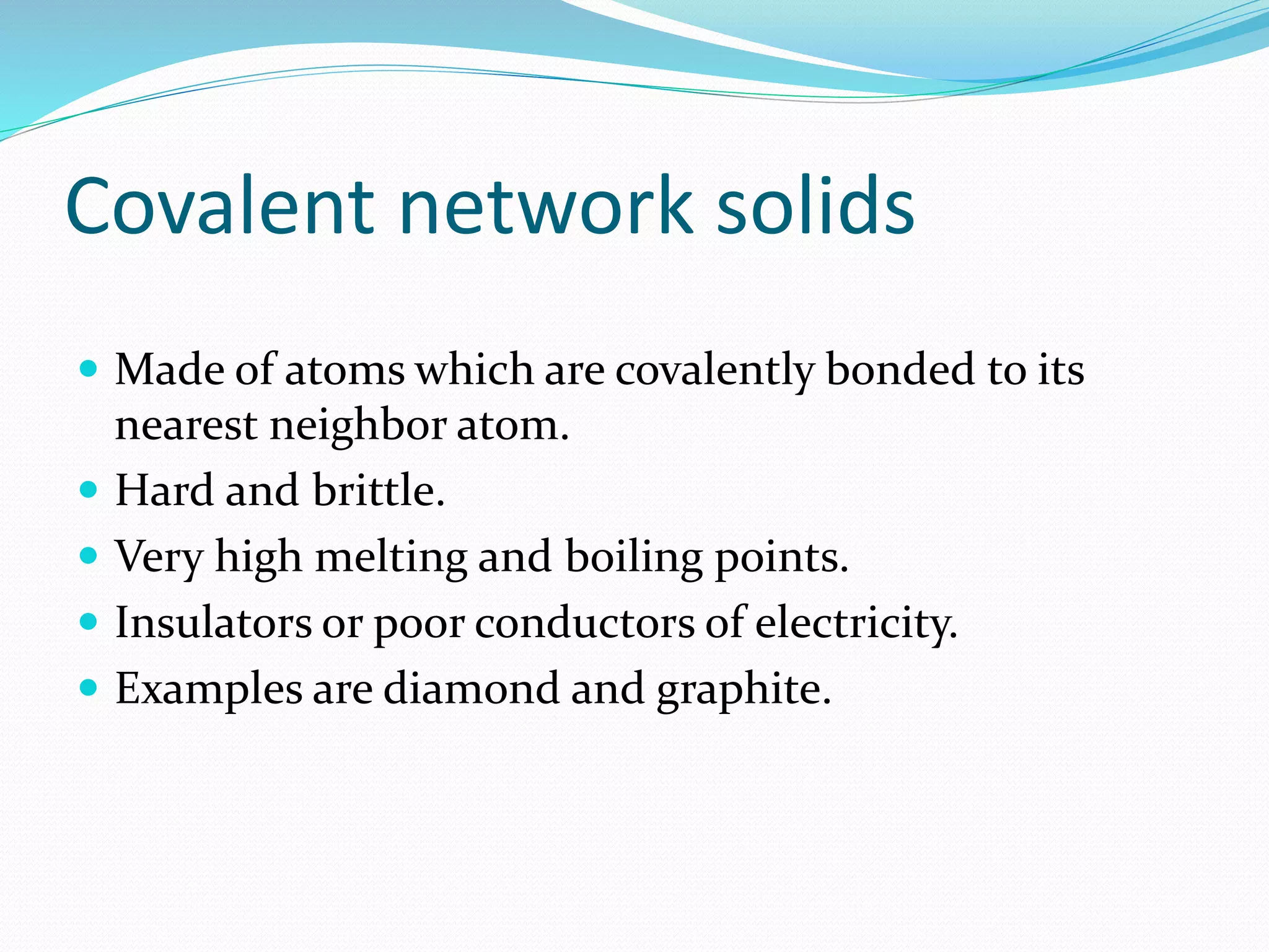 Crystalline solids ! | PPTX