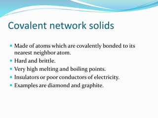 Crystalline solids ! | PPTX