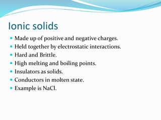 Crystalline solids ! | PPTX