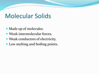 Crystalline solids ! | PPTX