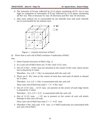 Solid State sysem4 feb21 | PDF | Chemistry | Science