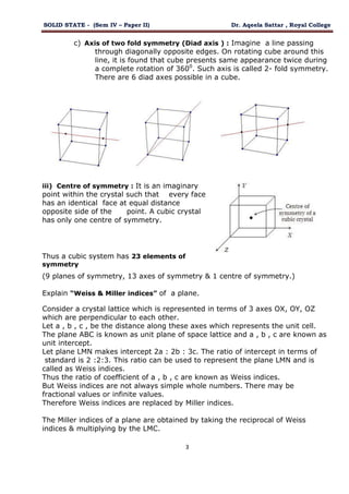 Solid State sysem4 feb21 | PDF | Chemistry | Science