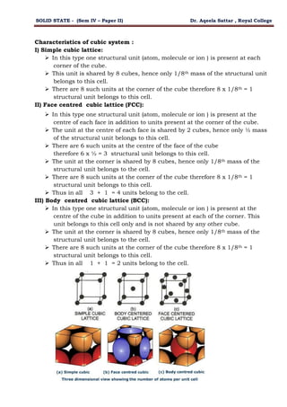 Solid State sysem4 feb21 | PDF | Chemistry | Science