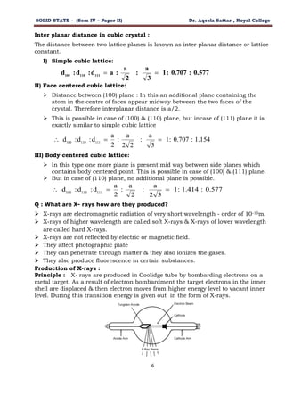 Solid State sysem4 feb21 | PDF | Chemistry | Science