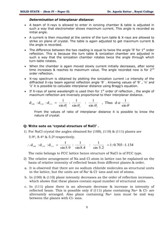 Solid State sysem4 feb21 | PDF | Chemistry | Science