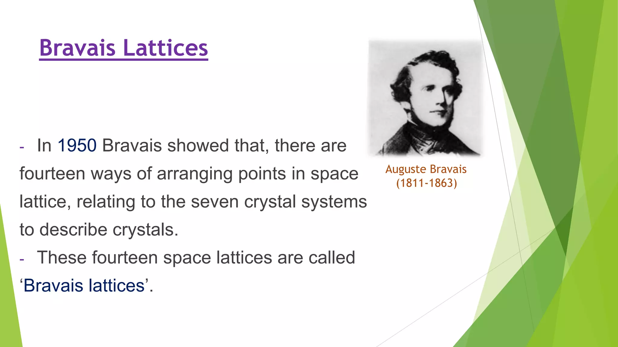 Crystalline structure l. | PPTX