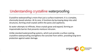 Crystalline Waterproofing: A Game-Changer in Urban Infrastructure ...