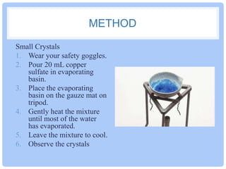 Crystallisation | PPTX