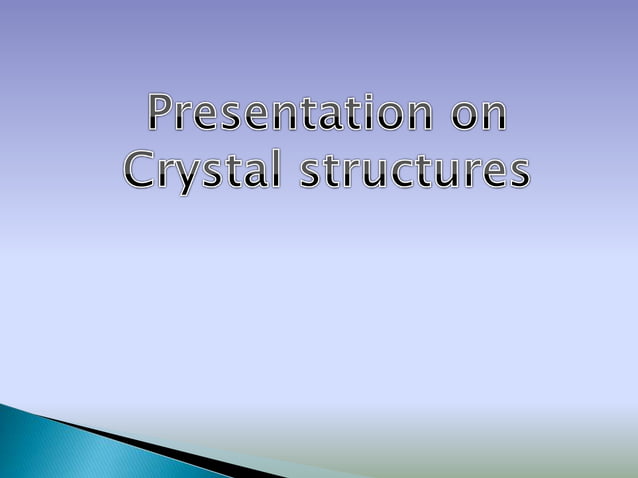 Crystallization | PPT