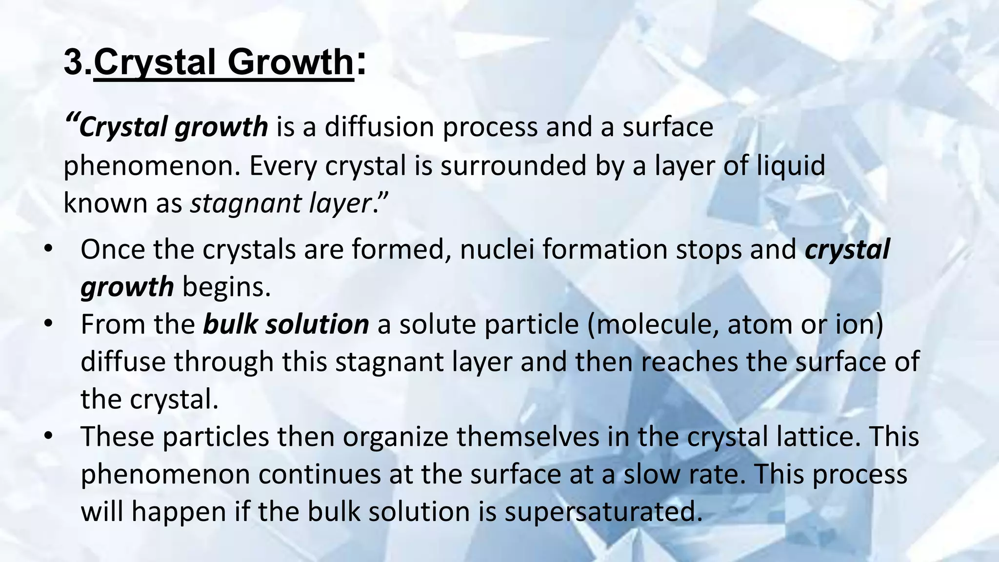 Crystallization. Crystals. | PPTX