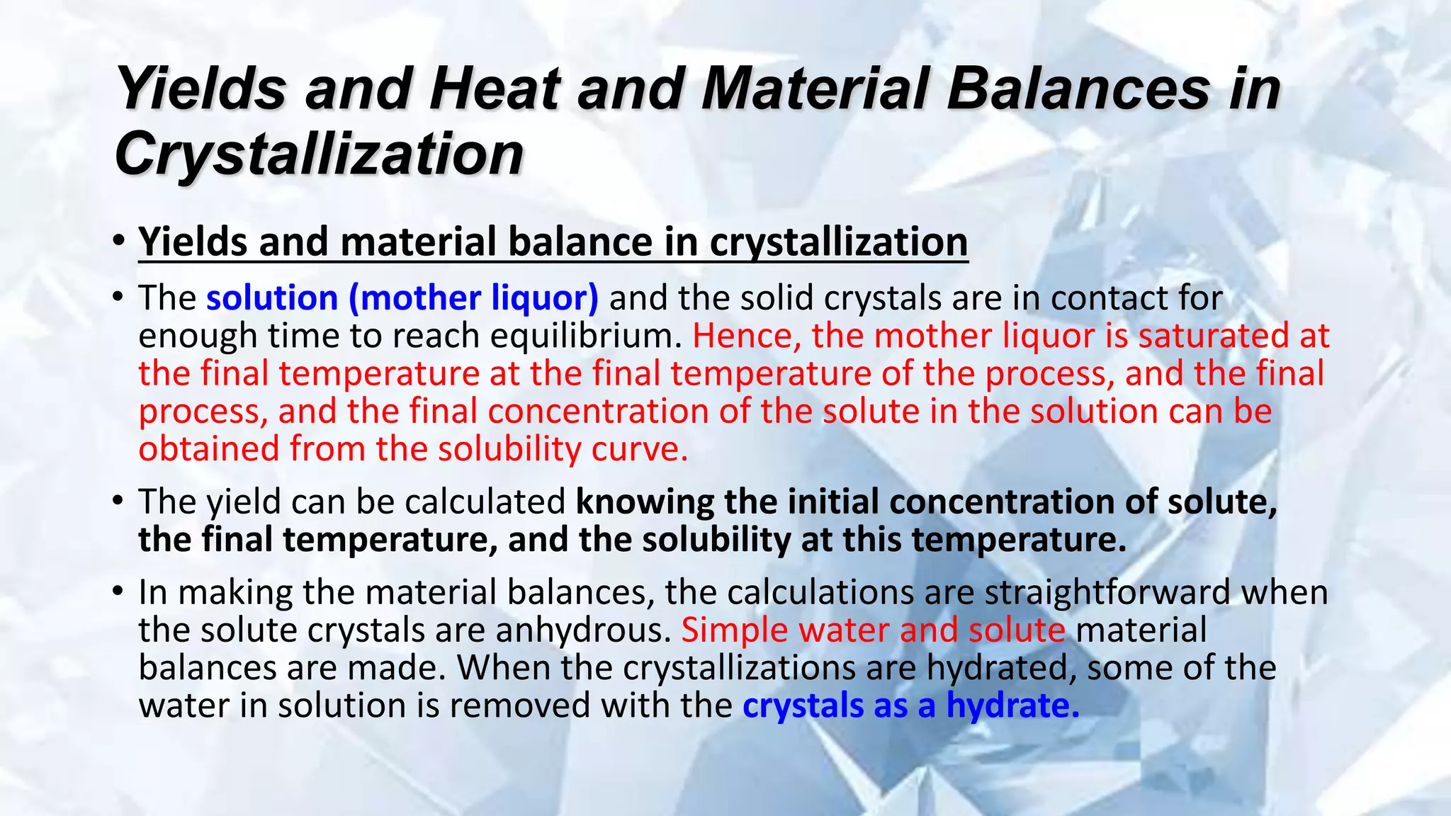 Crystallization. Crystals. | PPTX