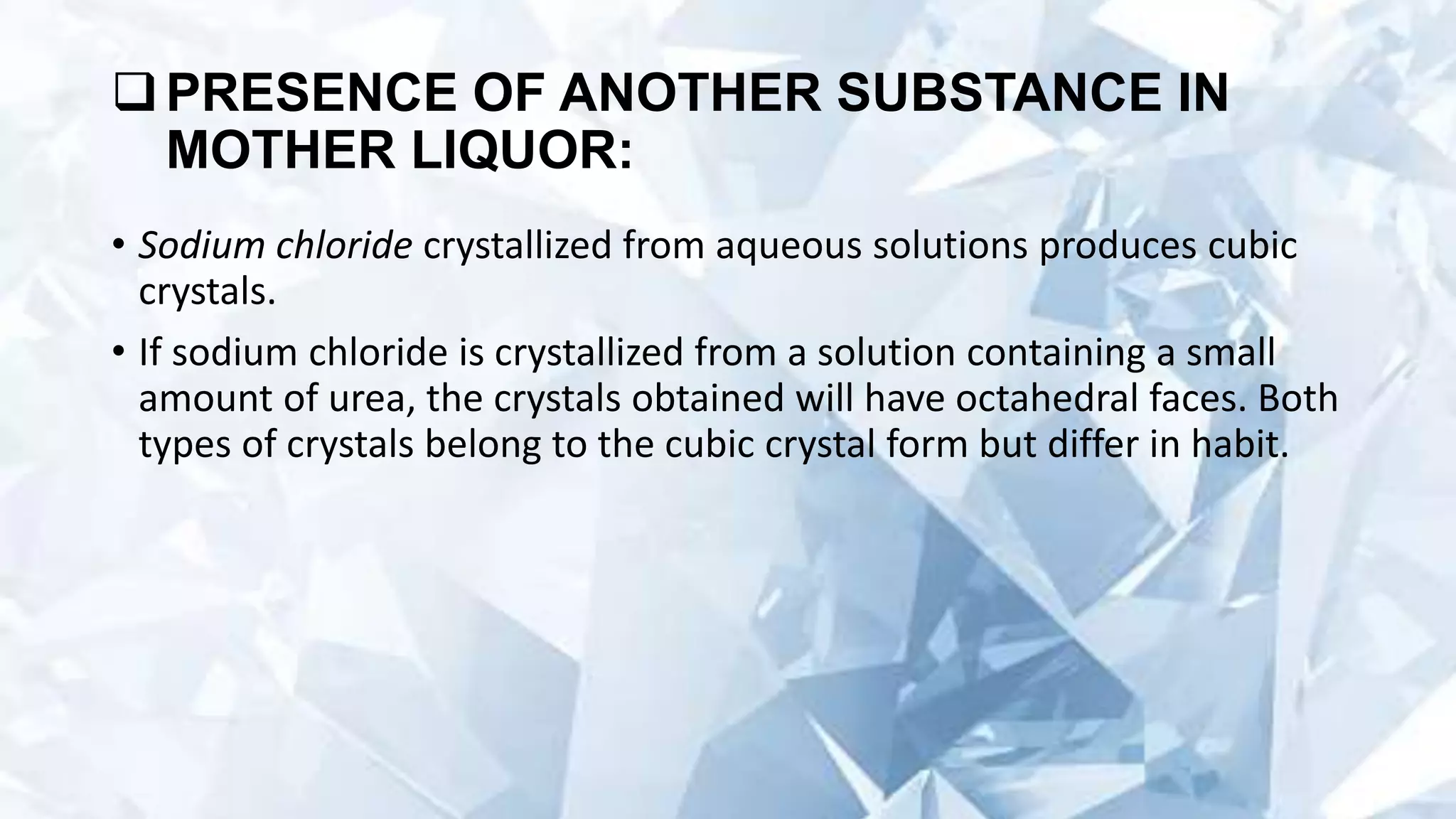 Crystallization. Crystals. | PPTX