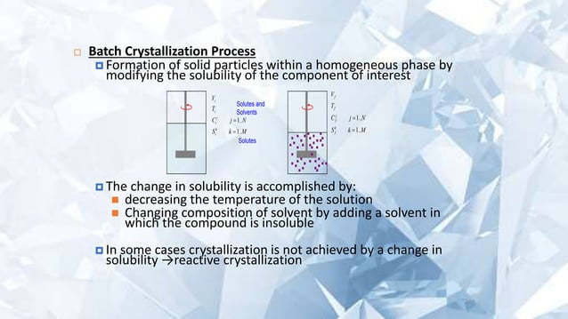 Crystallization. Crystals. | PPTX
