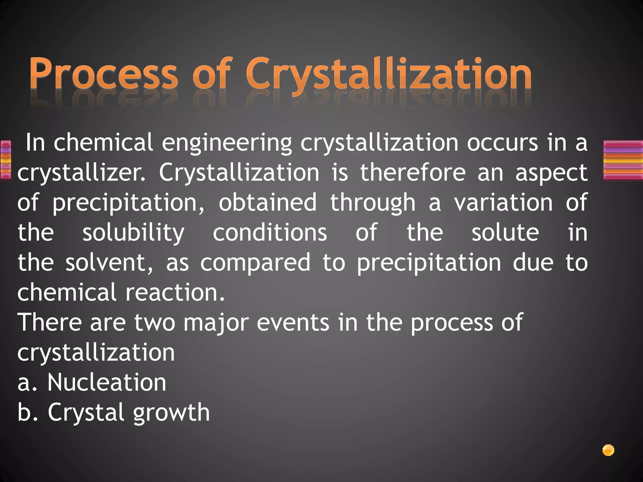 Crystallization | PPTX