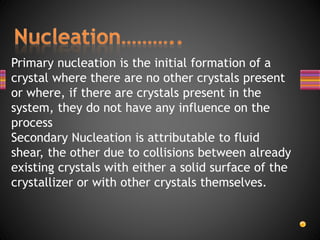 Crystallization | PPTX