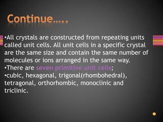 Crystallization | PPTX