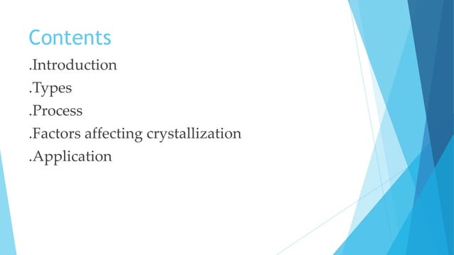 crystallization.pptx | Chemistry | Science