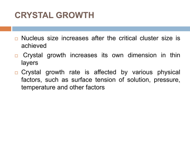Crystallization.pptx | Geology | Science