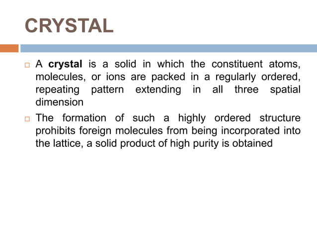 Crystallization.pptx | Geology | Science