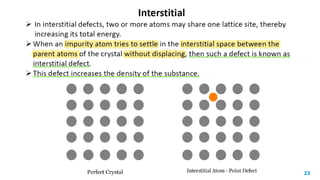Mechanism of Crystallization & Crystal Imperfection | PDF