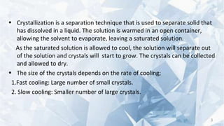 Crystallization by azmin | PPT
