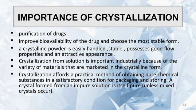 Crystallization by azmin | PPT