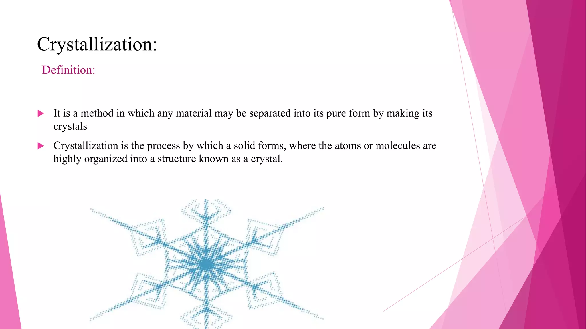Crystallization:A complete Report on Crystallization operation and its ...