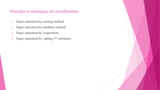 Crystallization:A complete Report on Crystallization operation and its ...