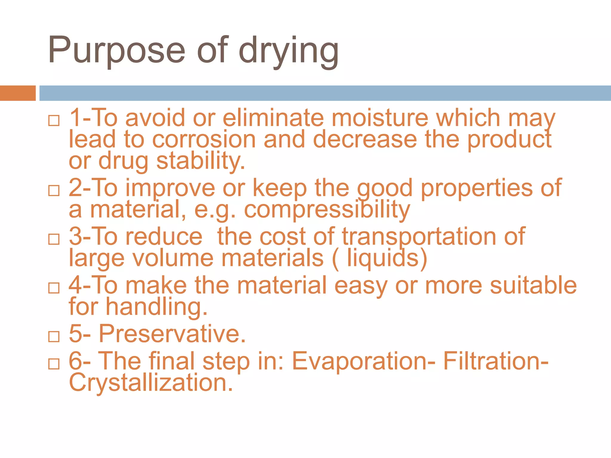 Crystallization and drying | PPTX