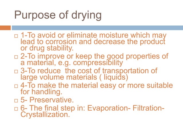 Crystallization and drying | PPTX