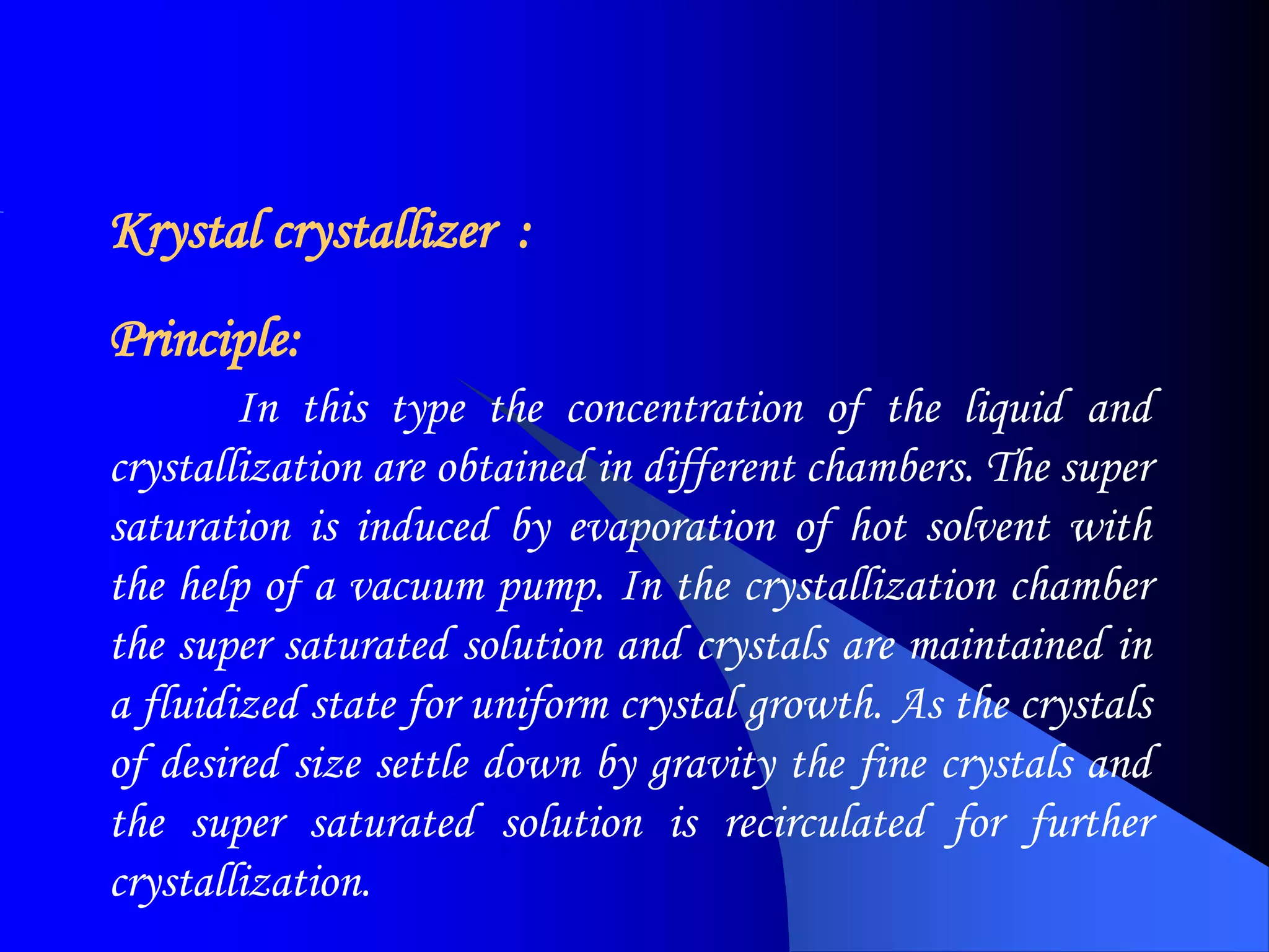 Crystallization in pharmaceutical industry | PPT