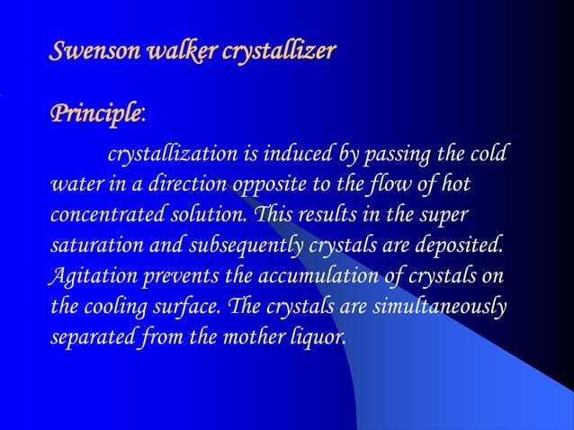 Crystallization in pharmaceutical industry | PPT | Chemistry | Science