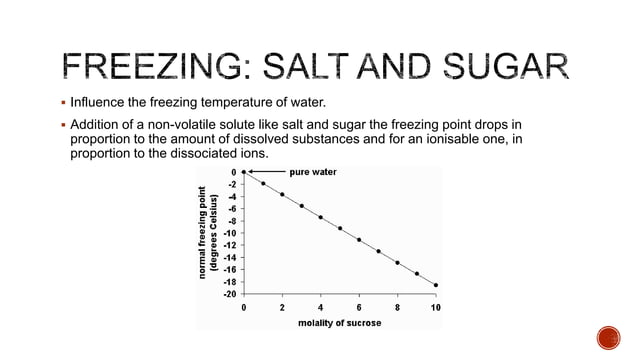 Crystallization of Ice in Frozen Desserts | PPT