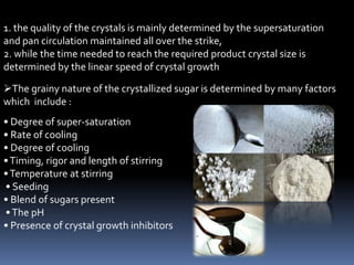 Crystallization of sugar | PPTX