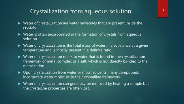 Crystallization (process chem).pptx | Chemistry | Science