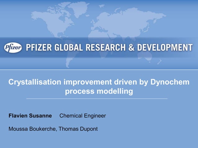 Crystallization process improvement driven by dynochem process modeling ...