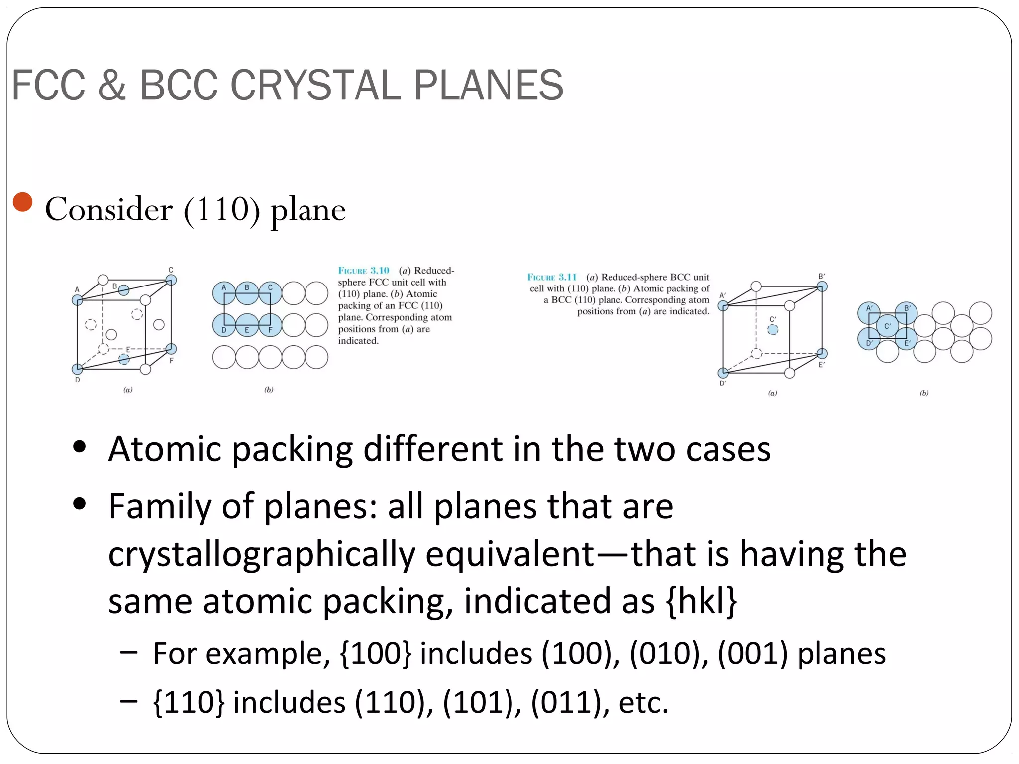 Crystallographic points, directions & planes | PPT