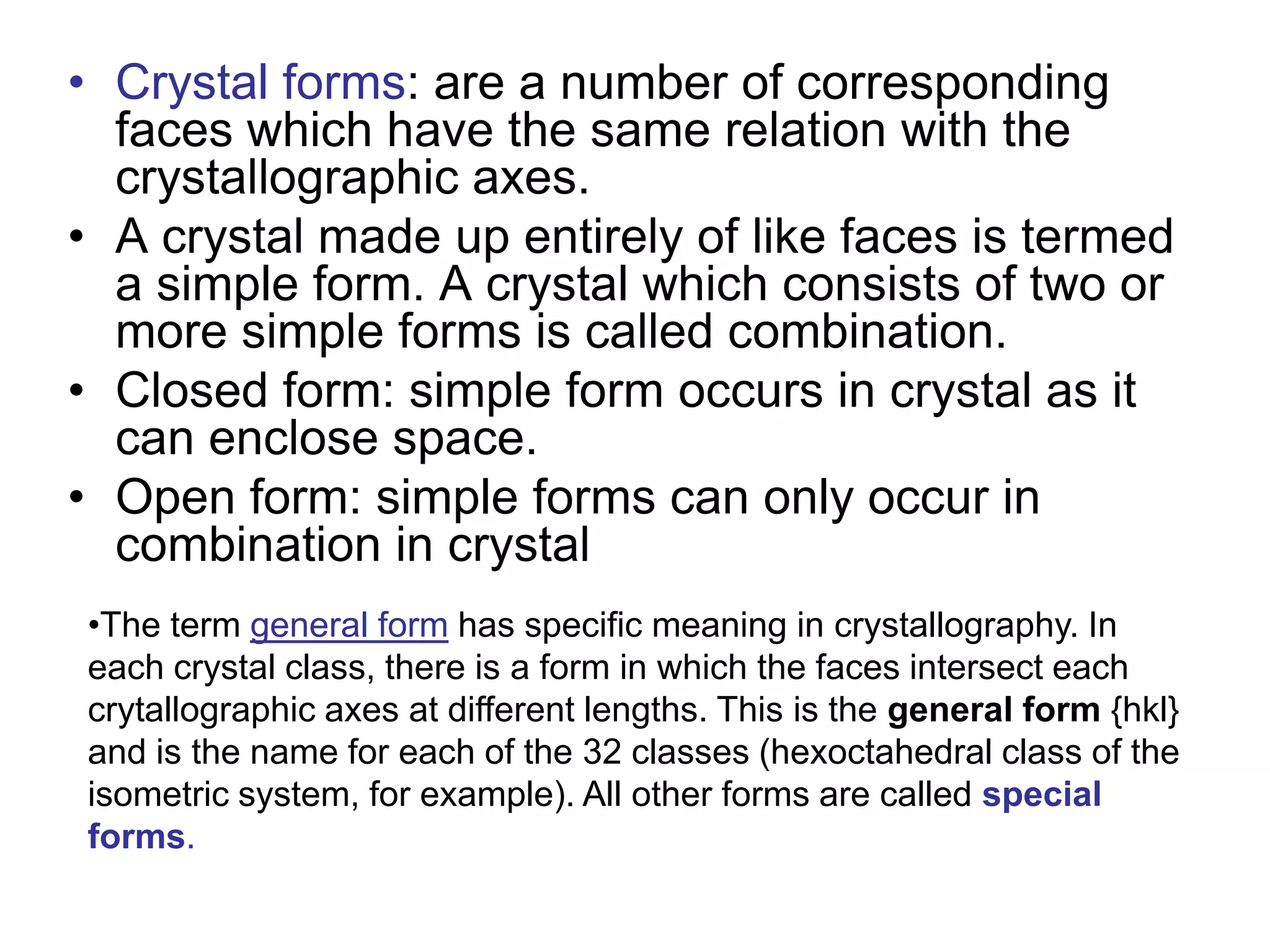 An Introduction to Crystallography | PPTX