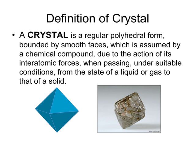An Introduction to Crystallography | PPTX | Chemistry | Science