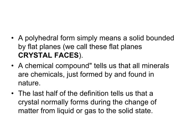 An Introduction to Crystallography | PPTX | Chemistry | Science